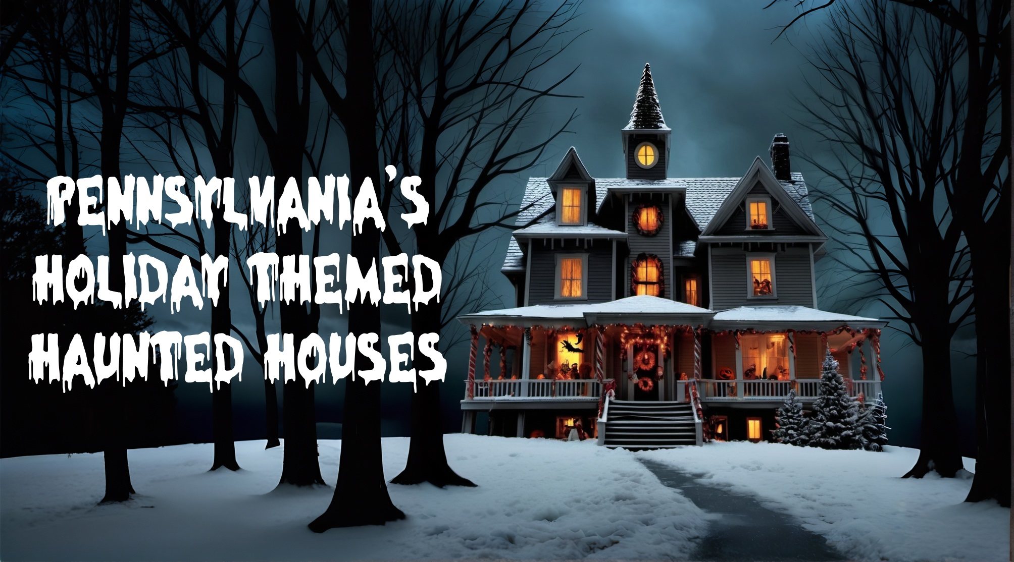 Festive Frights Await at Pennsylvania's 2024 Holiday Haunts!